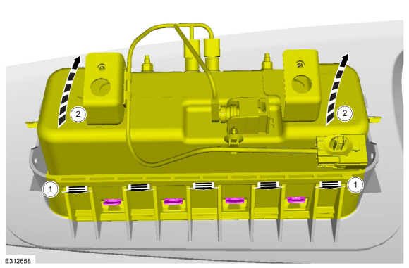 Ford Escape — Снятие и установка — Модуль блока управления телематики ...