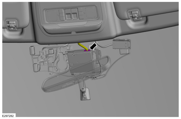 Ford Explorer — Снятие и установка — Модуль обработки изображений A ...