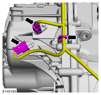 Ford Fiesta — жгут проводов модуля управления коробкой передач (TCM ...