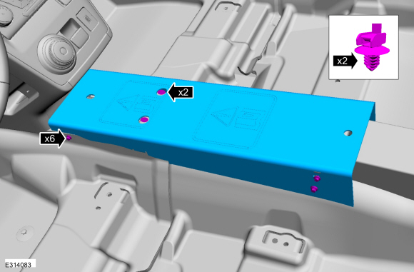 Ford Fusion — Интерфейсный модуль переднего управления (FCIM) — Полиция ...